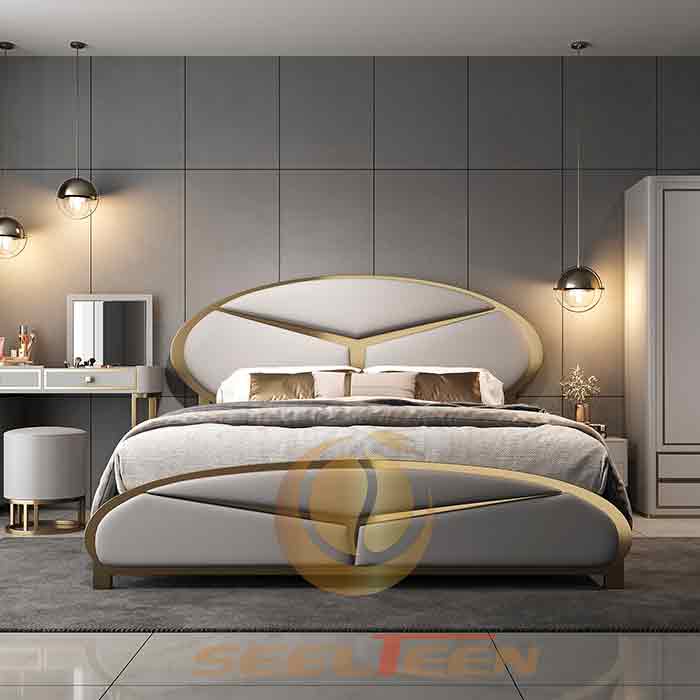 Full Bed Frames Newest Customized Hotel Bedroom Furniture