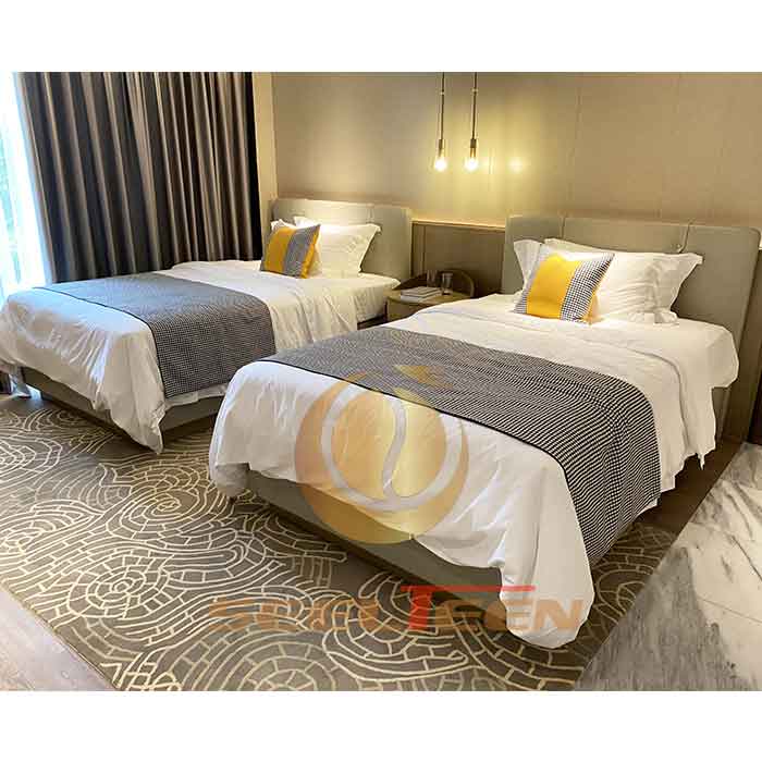 Single bed with mattress hotel twin room - Seelteen