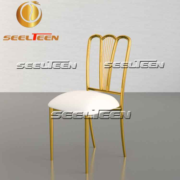 Wedding ceremony chairs with leather seat - Seelteen