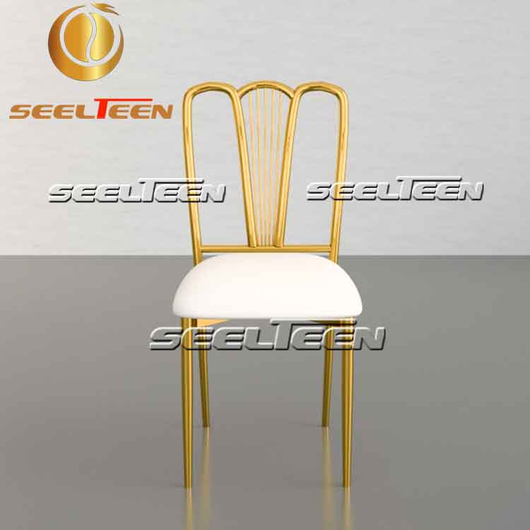 Wedding ceremony chairs with leather seat - Seelteen