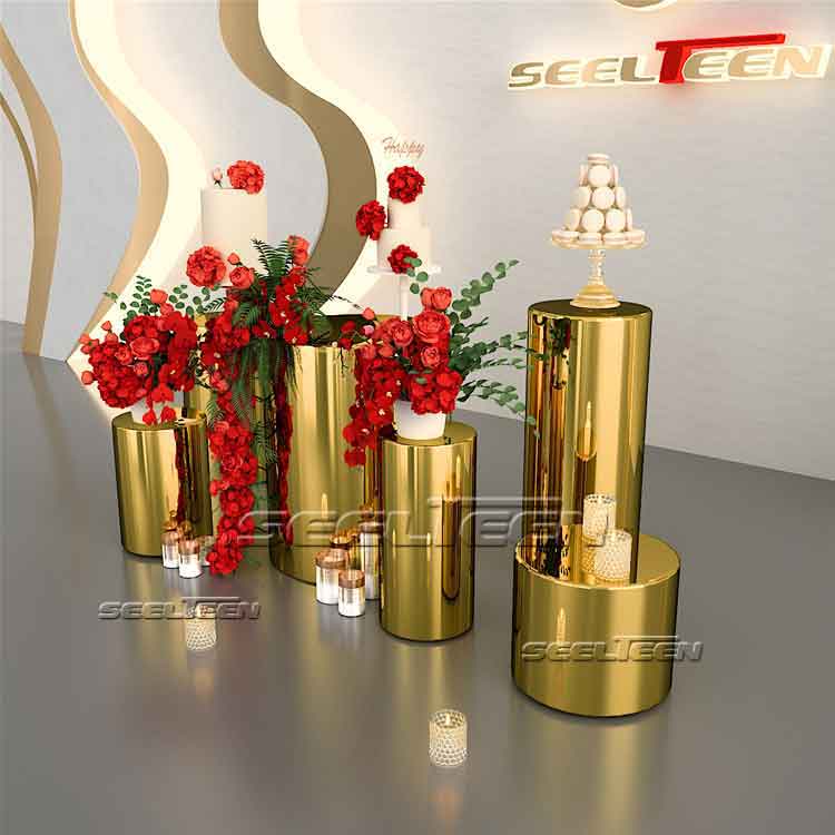 Event flower stand for hotel banquet hall - Seelteen