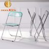 Transparent Acrylic Folding Chair for Sleek Design-Seelteen